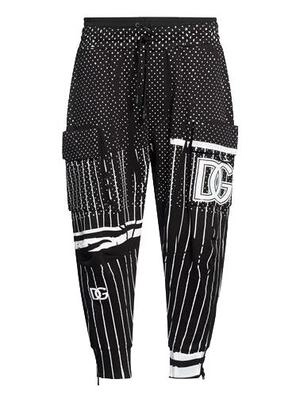 Dolce & Gabbana Pants Size Cotton, Polyamide, Elastane - Black