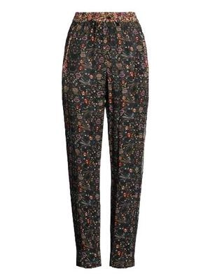 ISABEL MARANT ÉTOILE ISABEL MARANT Silk Georgette Multicolor Printed Pajama Pants