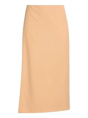 Liviana Conti Flared Midi Skirt - Beige