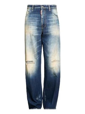 Dsquared2 Distressed Denim Jeans - Blue