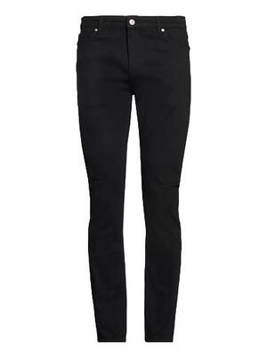 Just Cavalli Cotton Gabardine Slim Fit Trousers - Black
