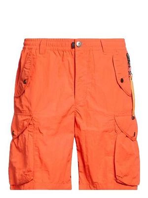 PARAJUMPERS Cargo Shorts With Detachable Application - Orange