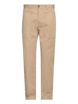 Incotex Cotton Elastane Tapered Leg Chino Pants - Beige