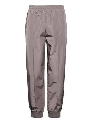 Armani Exchange Cotton Elastane Tapered Leg Pants - Grey