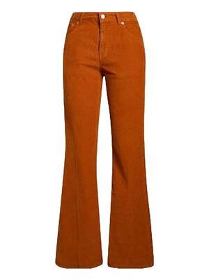 DEPARTMENT 5 Rust Corduroy Bootcut Pants - Red