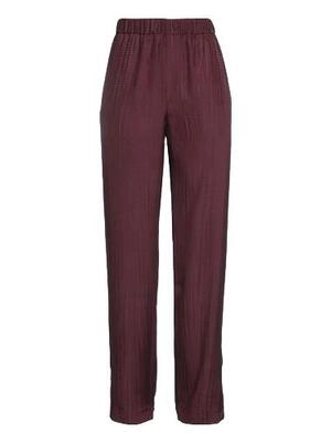 DONDUP Acetate And Silk Blend Trousers - Red