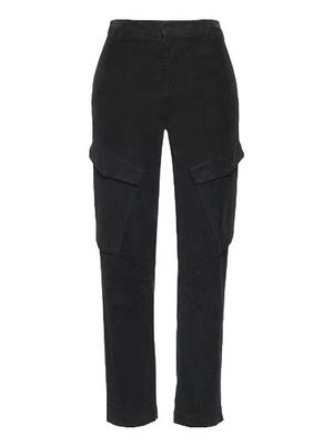 DONDUP Cotton And Lyocell Blend Cargo Pants - Black