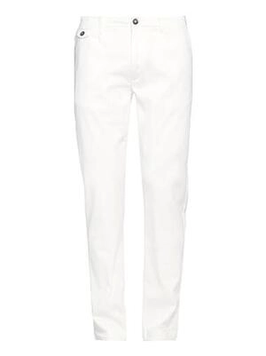 LIU •JO MAN Cotton Elastane Chino Pants - White