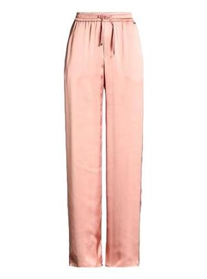 Herno Wide-leg Satin Pants With Drawstring Waist - Pink