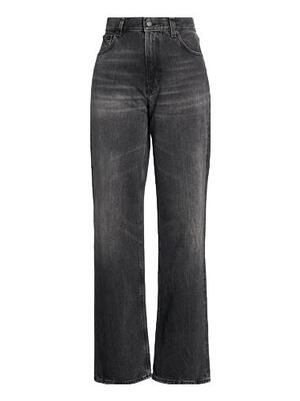 HAIKURE Wide-leg Faded Jeans - Black