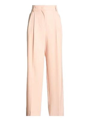 SEMICOUTURE Blush Polyester, Virgin Wool, Elastane Pants - Pink