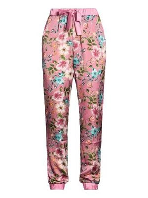 Liu Jo Floral Print Pajama Pants - Pink