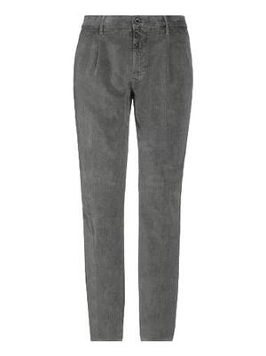 Incotex Pants Size Cotton, Elastane - Lead