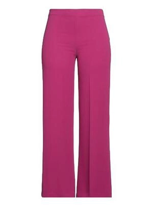 JUCCA Wide-leg Crepe Pants - Magenta