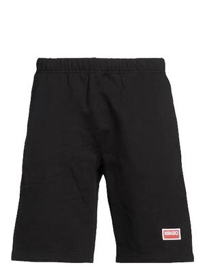 Kenzo Embroidered Logo French Terry Shorts - Black