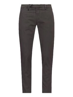 ANTONY MORATO Dark Cotton Blend Tapered Leg Pants - Brown