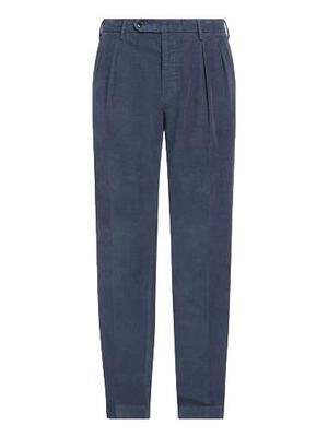 Incotex Cotton-elastane Corduroy Trousers - Navy