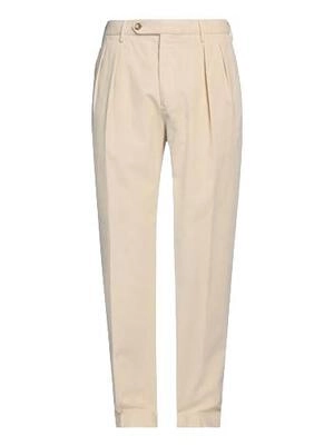 Incotex Cotton-elastane Corduroy Trousers - White