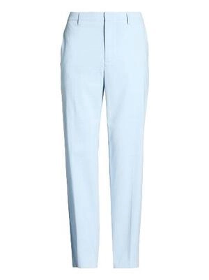 DEPARTMENT 5 DEPARTMENT 5 Sky Blue Virgin Wool Blend Checked Tailored Pants