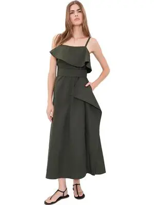 Proenza Schouler White Label Reign Midi Dress - Willow