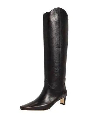 Staud Western Wally Boots - Espresso