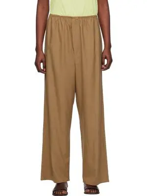 BASERANGE Baserange Elastic Waist Casual Pants