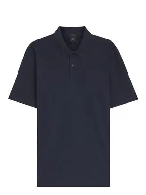 HUGO BOSS Stripe-textured Polo Shirt