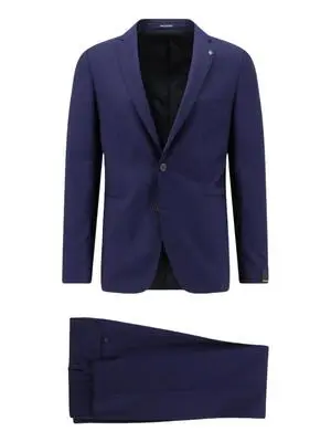 Tagliatore Single-breasted Suit - Blue