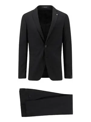 Tagliatore Single-breasted Suit - Black