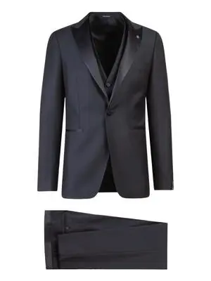 Tagliatore Single-breasted Two-piece Suit - Black