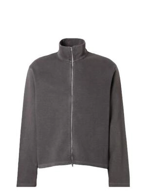 Our Legacy Shrunken Cotton Zip-up Sweatshirt - Black