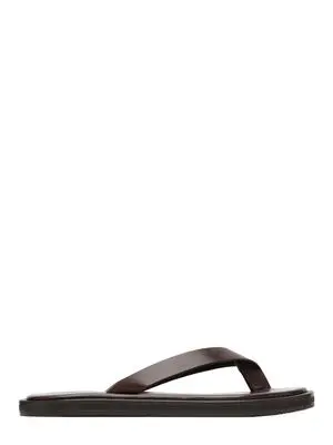 Studio Nicholson Curren Leather Sandals - Cocoa