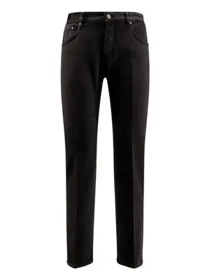 PT TORINO Pt Pantaloni Slim Fit Jeans With Logo Patch