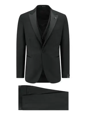 Tagliatore Single-breasted Two-piece Suit Set - Black
