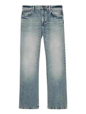 BAD BUNNY X Zara Flare Fit Jeans - Mid/blue