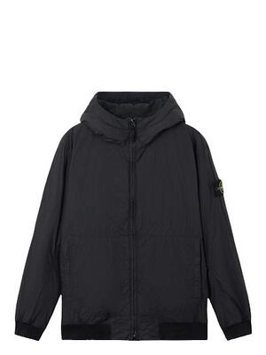 Stone Island Crinkle Reps Ny Recycled Nylon Jacket - Black