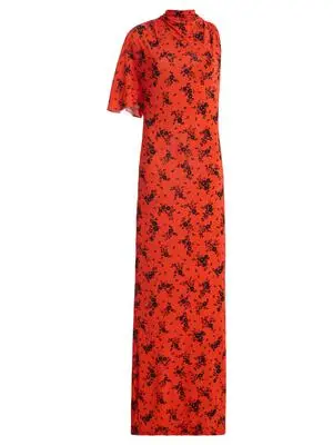 Françoise Karlie Floral Maxi Dress - Red