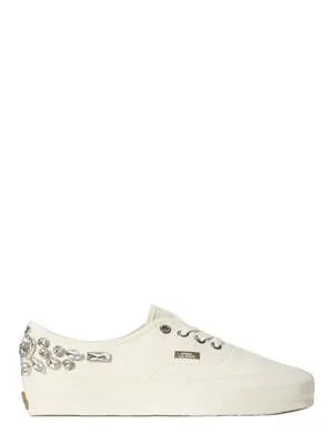 VANS Premium Authentic Embellished Sneakers - Marshmallow