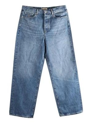 StÜssy Relaxed Fit Denim Jeans - Medium Blue