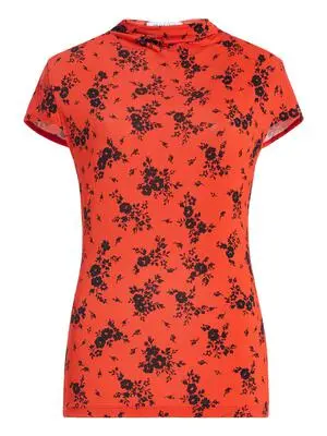 Françoise Nora Knit Top - Red