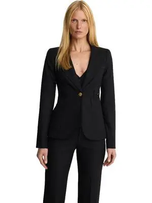 Smythe Duchess Blazer - Deep Black