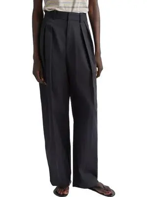KALLMEYER Joel Pleated Trousers - Black
