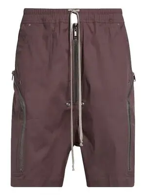 Rick Owens Heizer Poplin Shorts - Grape