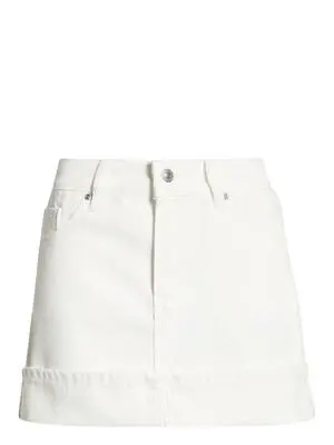 FADE OUT LOUD Fade Out Loud Alex Cuffed Selvedge Mini Skirt