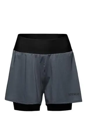 GOREWEAR Concurve 3in 2-in-1 Running Shorts - Lab Graphite/black