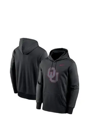 JORDAN BRAND Oklahoma Sooners Performance Fleece Pullover Hoodie - Black