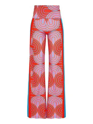 BEATRICE VON TRESCKOW Beatrice Von Tresckow Labyrinth Stretch Flare Trousers