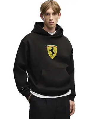 PUMA Scuderia Ferrari Fleece Hoodie - Black