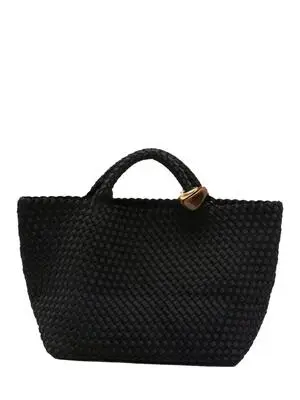NAGHEDI St. Barths Beaded Tote Bag - Black