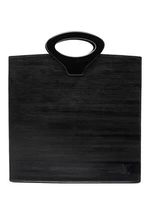 LOUIS VUITTON Louis Vuitton 1999 Epi Ombre Tote Bag Black